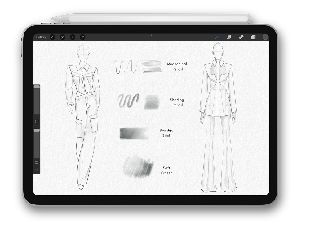 Procreate for Fashion Design Course — amiko simonetti