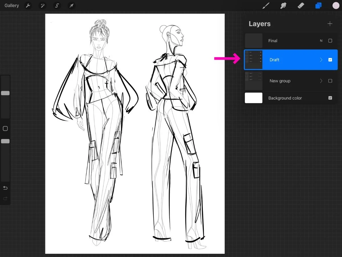 Why Are My Sketches Blurry? How to Fix Pixelated Lines in Procreate — amiko simonetti