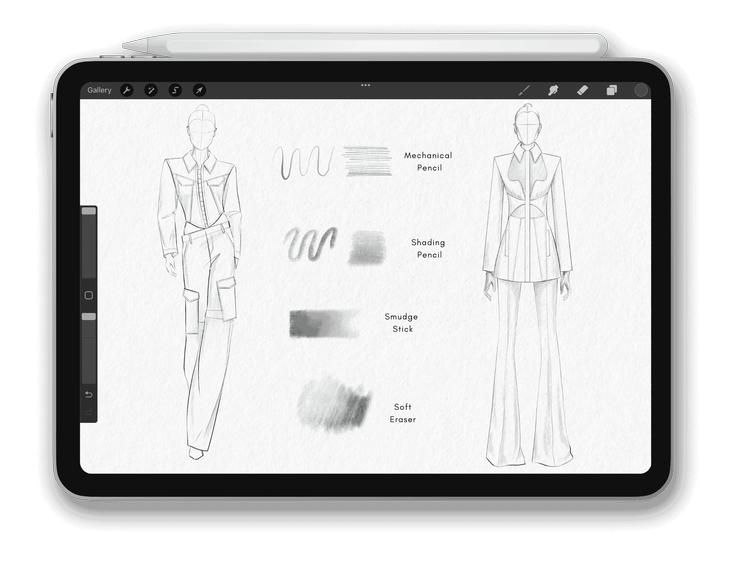 Procreate for Fashion Design Course — amiko simonetti