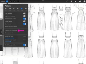 The Secret to Smooth Lines in Procreate — amiko simonetti
