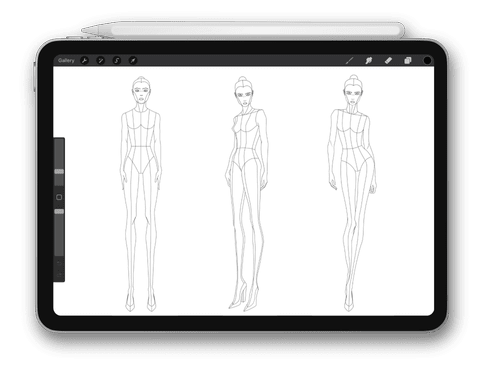 Procreate for Fashion Design Course — amiko simonetti