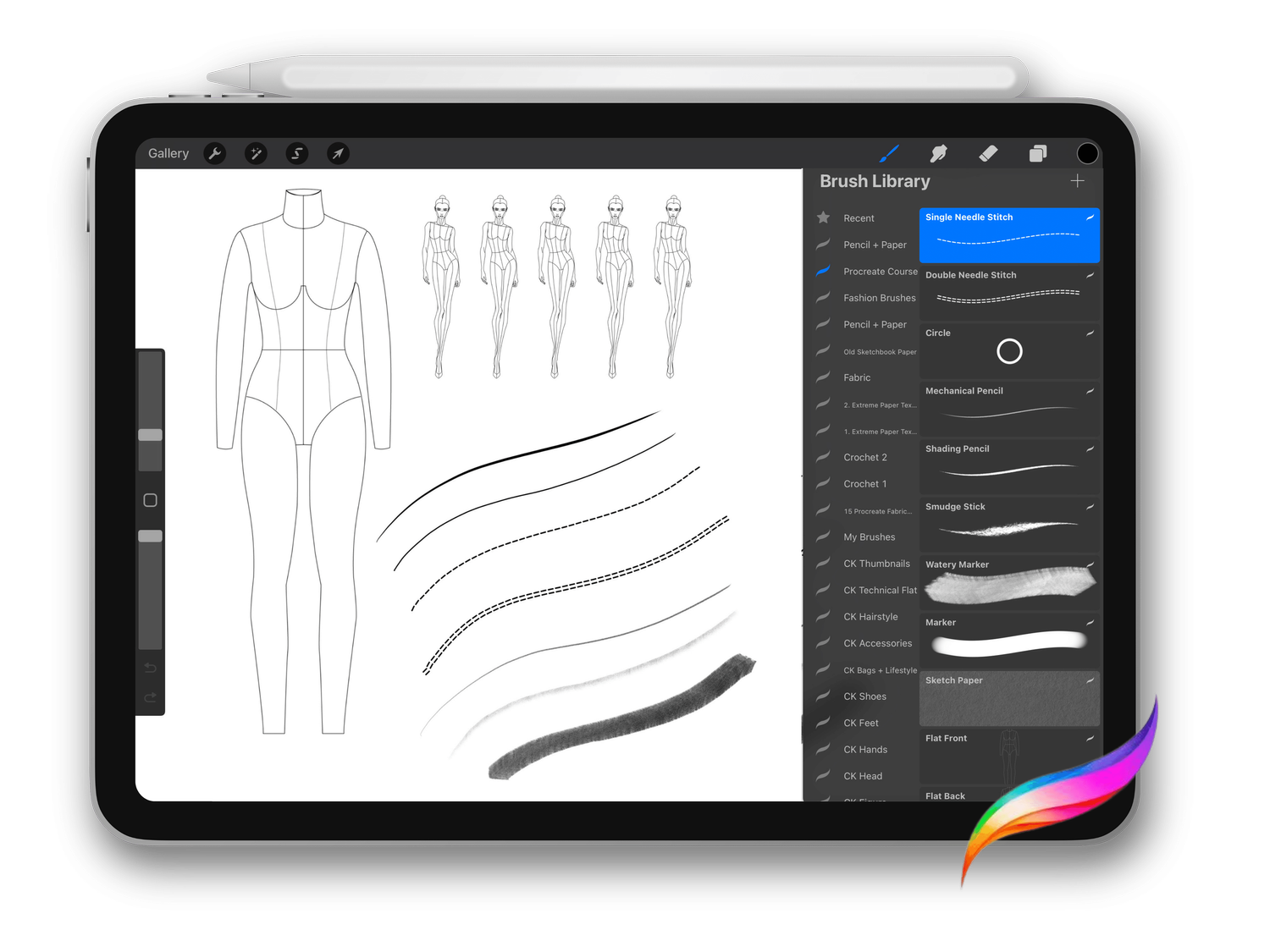 Procreate for Fashion Design Course — amiko simonetti