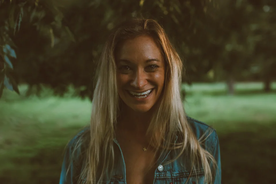 Carrie in her element — Wyld Roots