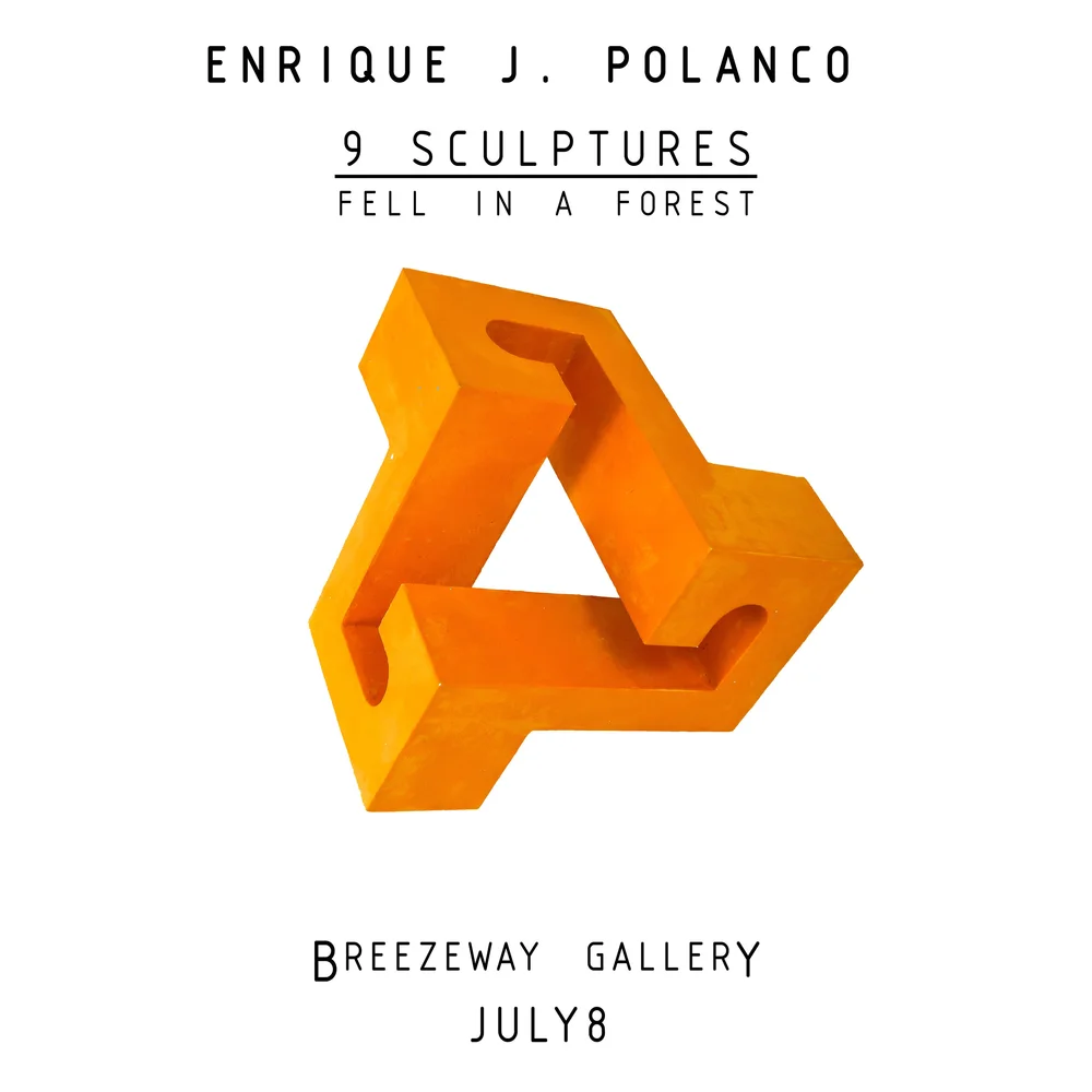 9 sculptures fell in a forest — Enrique Polanco