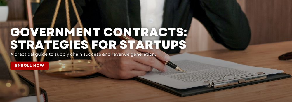 Government Contracts Strategies for Startups — HARVARD ALUMNI ENTREPRENEURS