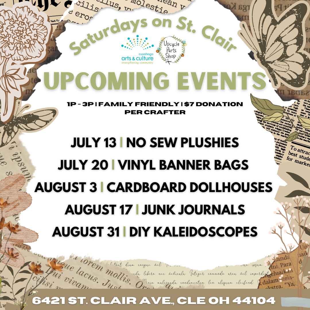 Upcoming Events — Upcycle Parts Shop