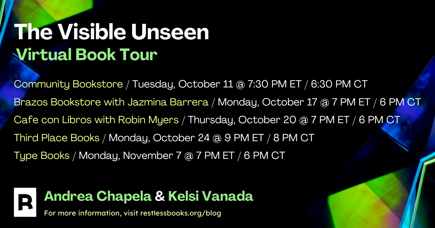 Andrea Chapela and Kelsi Vanada on Virtual Book Tour for "The Visible ...