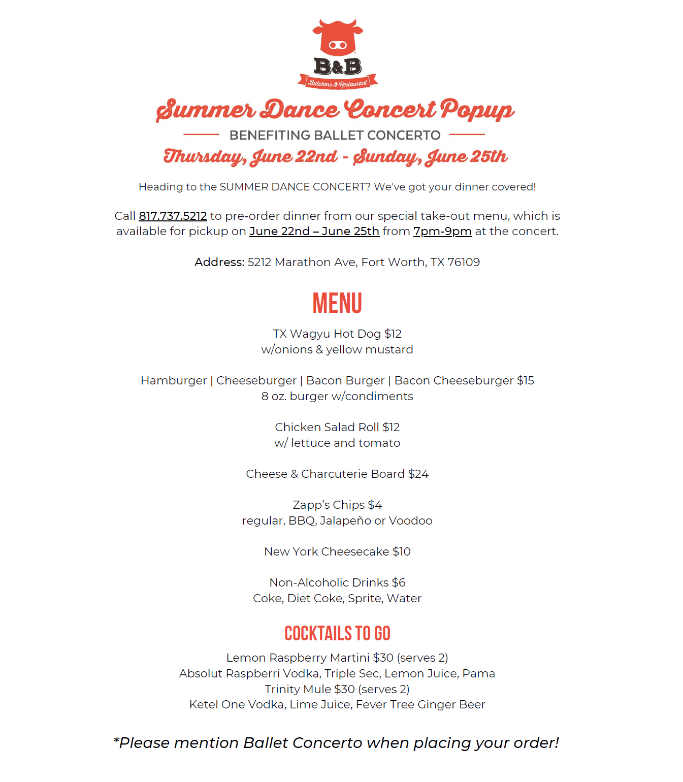 MORE ABOUT BALLET CONCERTO