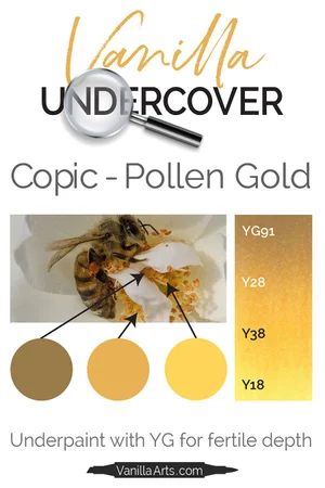Copic Marker Underpaint: Blending Combinations for Realistic Color ...