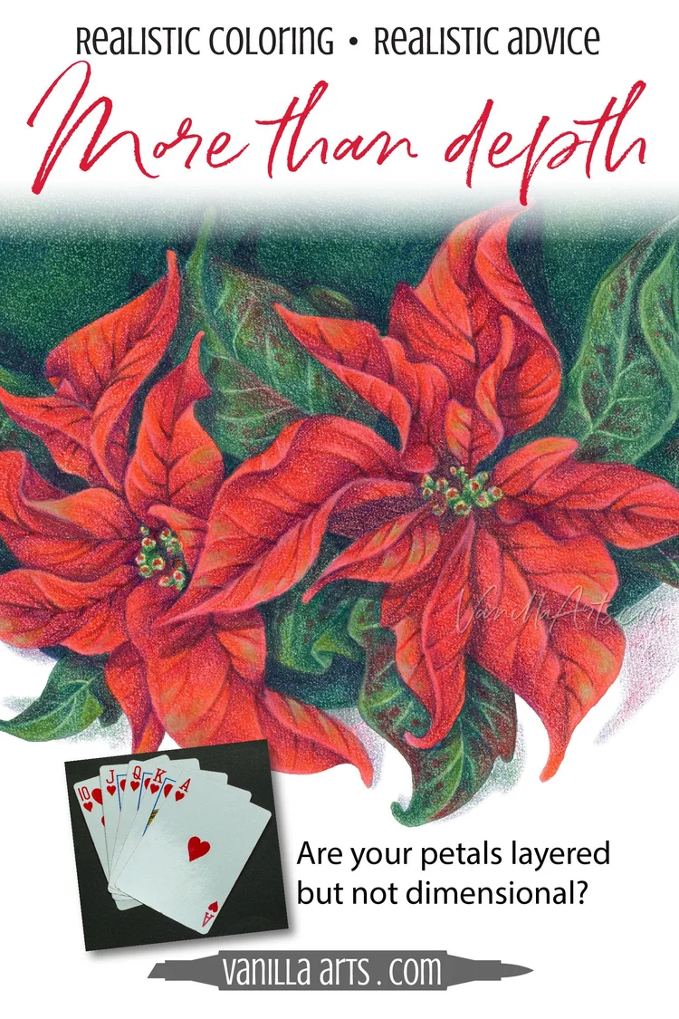 Coloring Flowers: Depth And Dimension Are Not The Same (Copic Marker ...