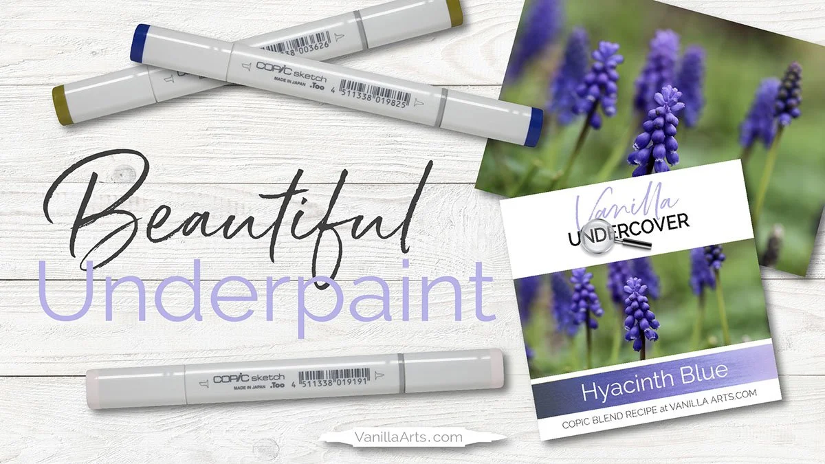 Marker Underpainting: Copic Blends for Realistic Color - Swatch ...