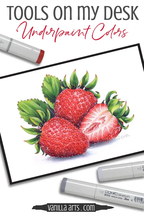 Tools On My Desk: Best Erasers for Colored Pencil — Vanilla Arts Co.