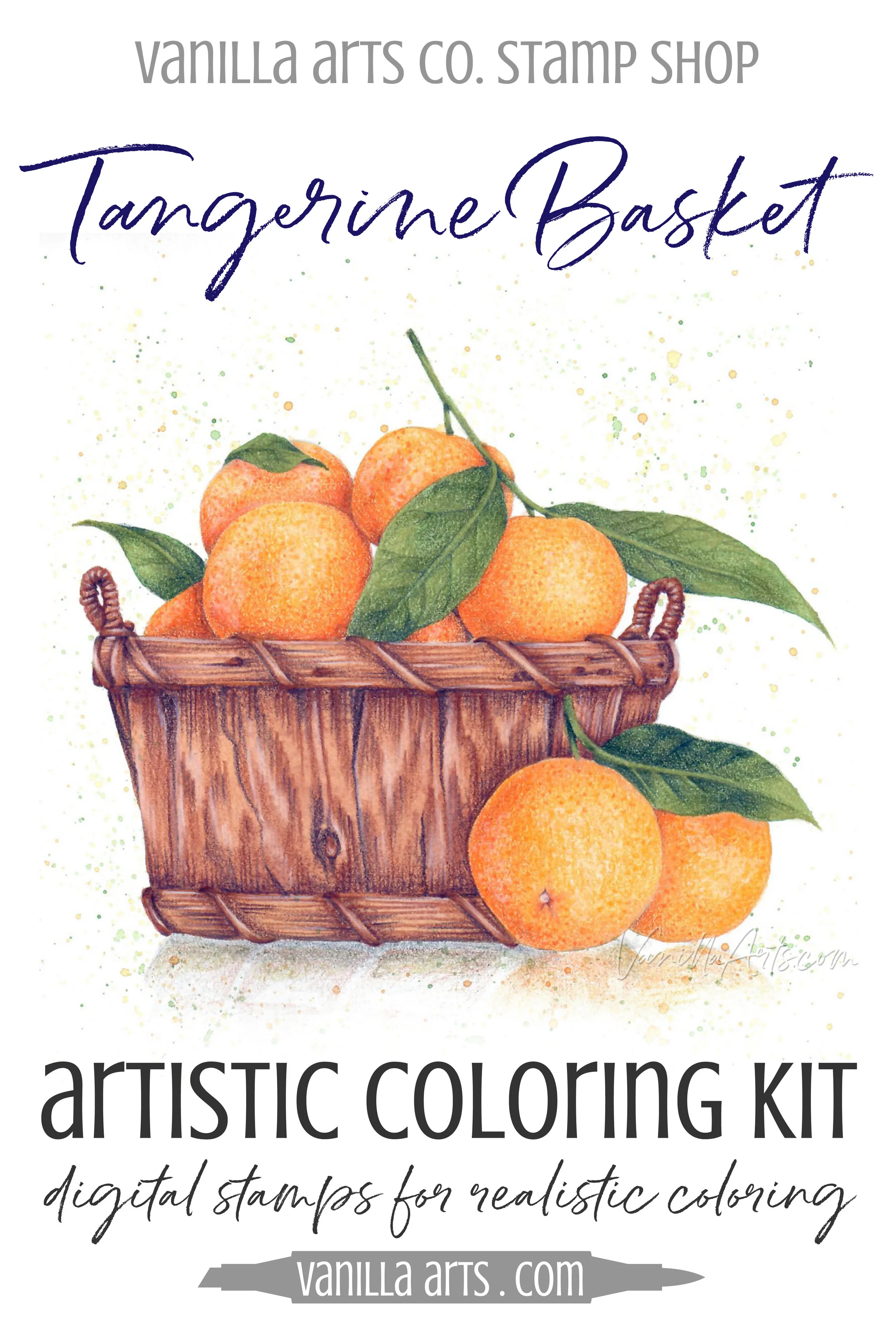 Use What You Learn: Color Realistic Tangerines or Oranges with Copic ...