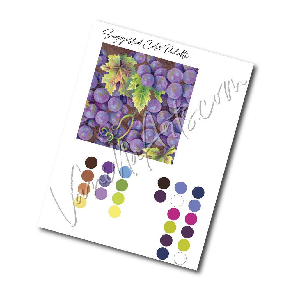 Simple Grape Painting