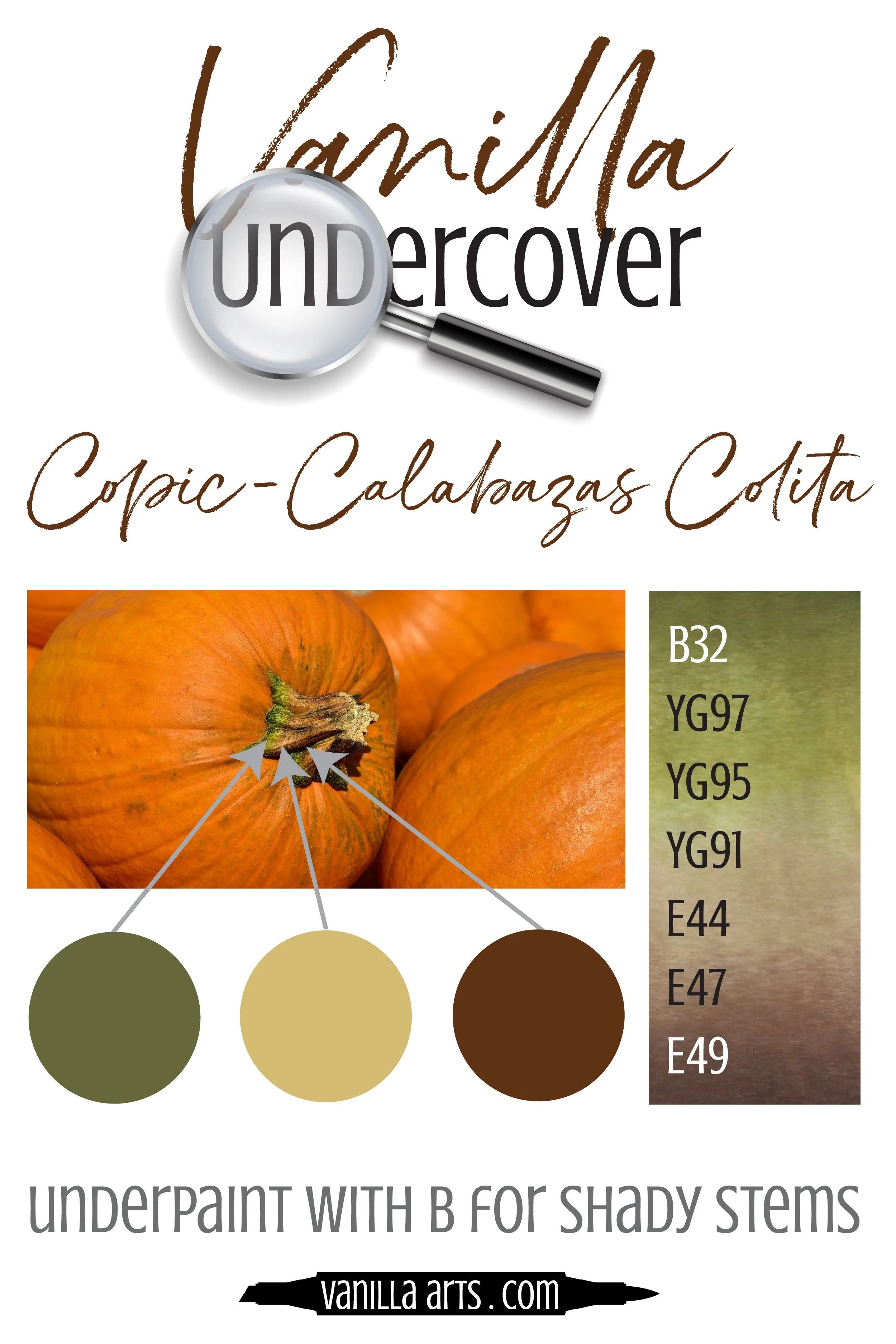 Copic Marker Underpaint: Blending Combinations for Realistic Color ...