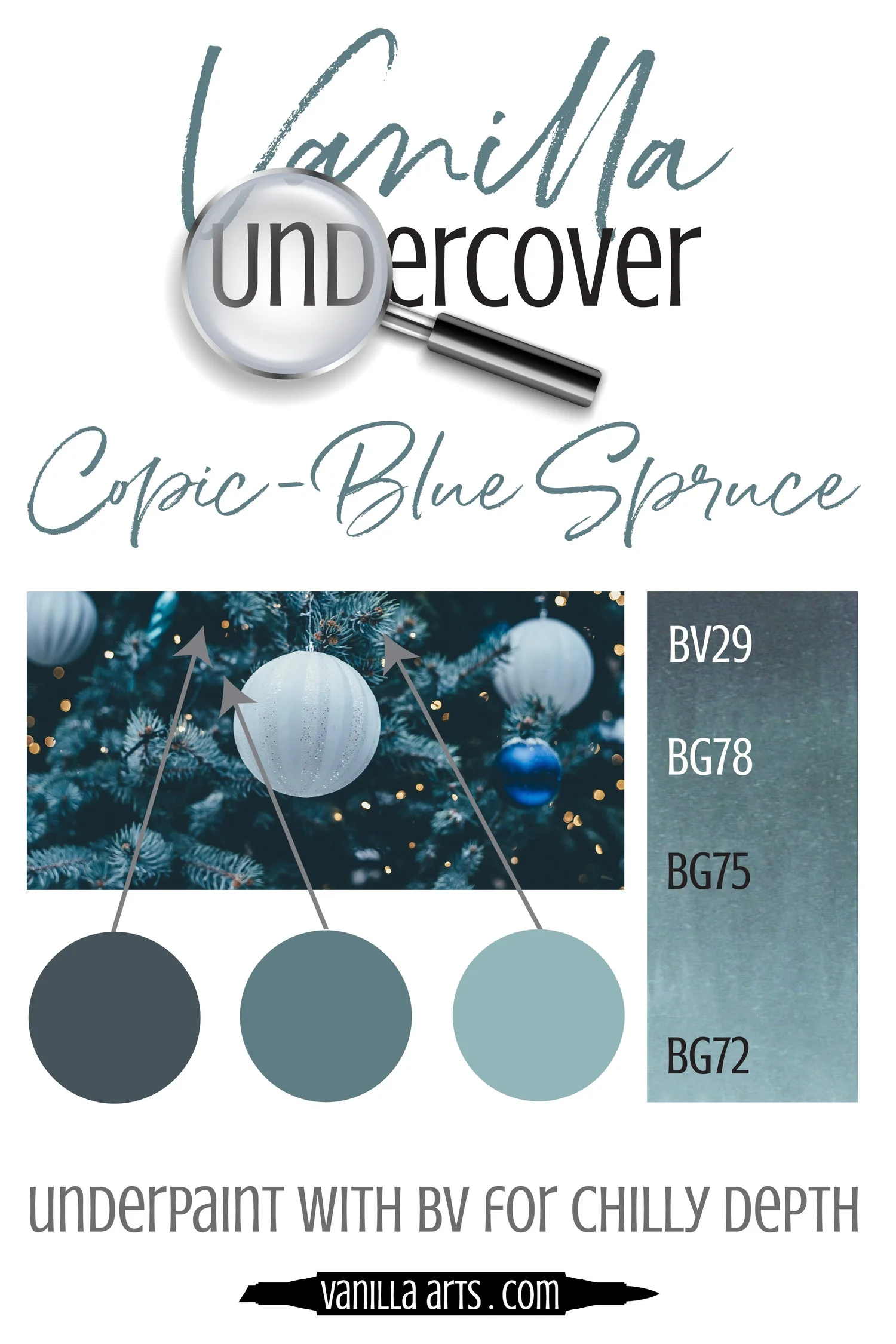 Copic Marker Underpaint: Blending Combinations for Realistic Color ...