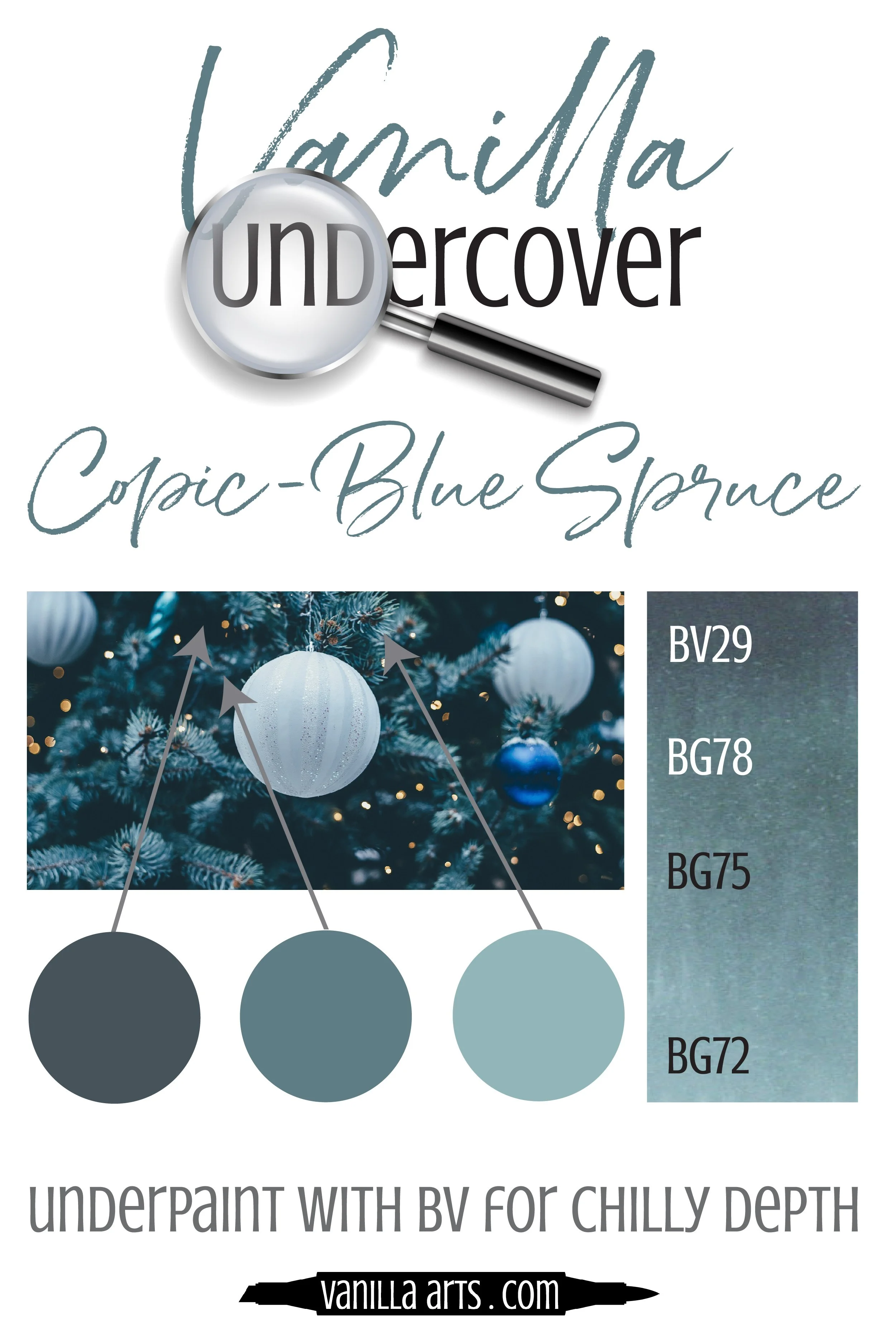 Copic Marker Underpaint: Blending Combinations for Realistic Color ...