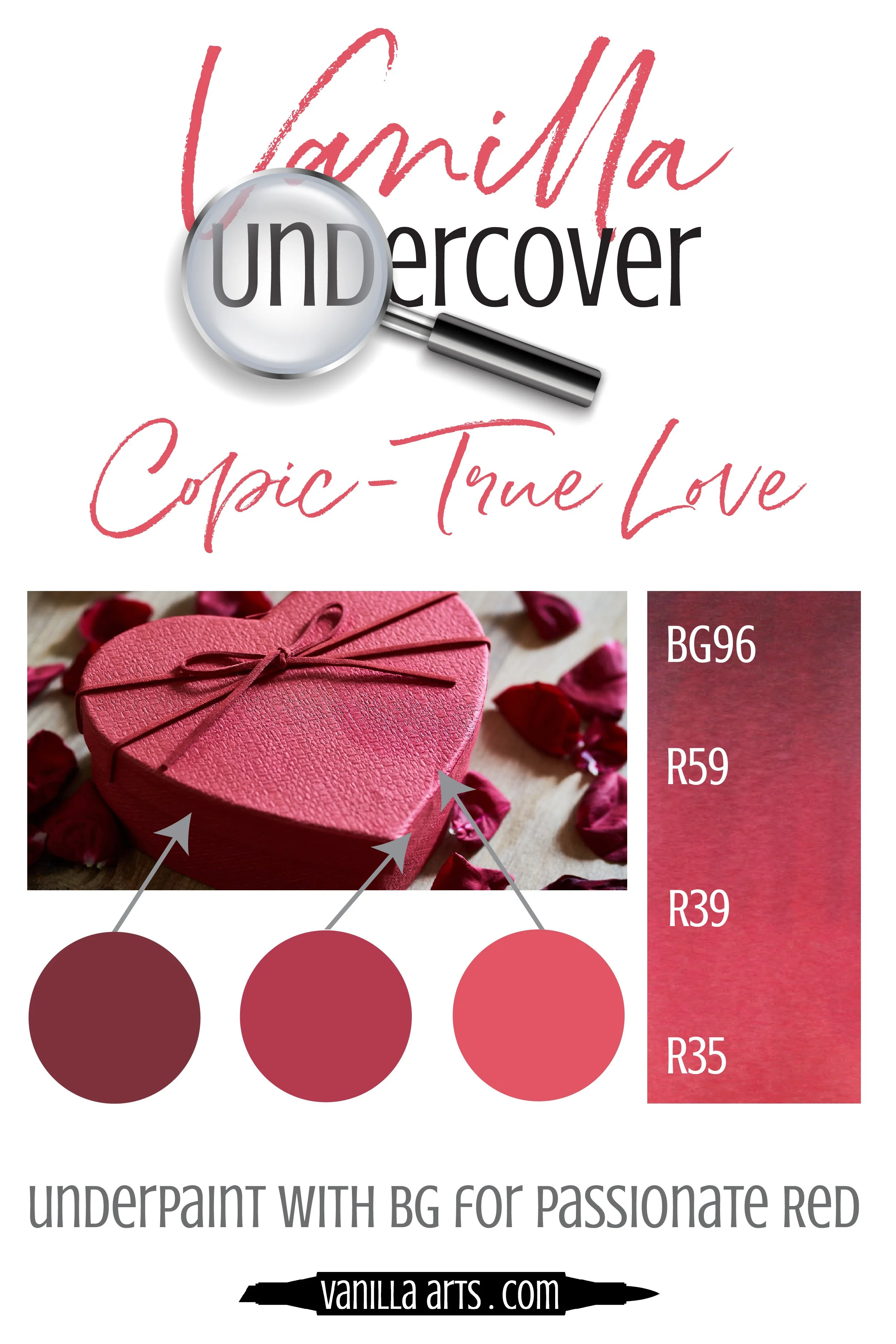 Copic Marker Underpaint: Blending Combinations for Realistic Color ...