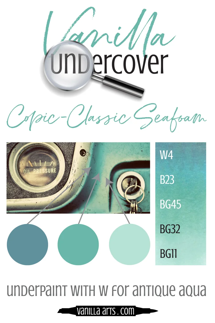 Copic Marker Underpaint: Blending Combinations for Real Color - Blue ...