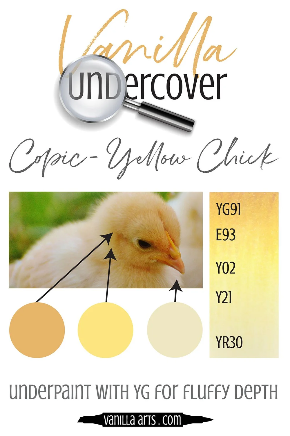 Copic Marker Underpaint: Blending Combinations for Realistic Color ...