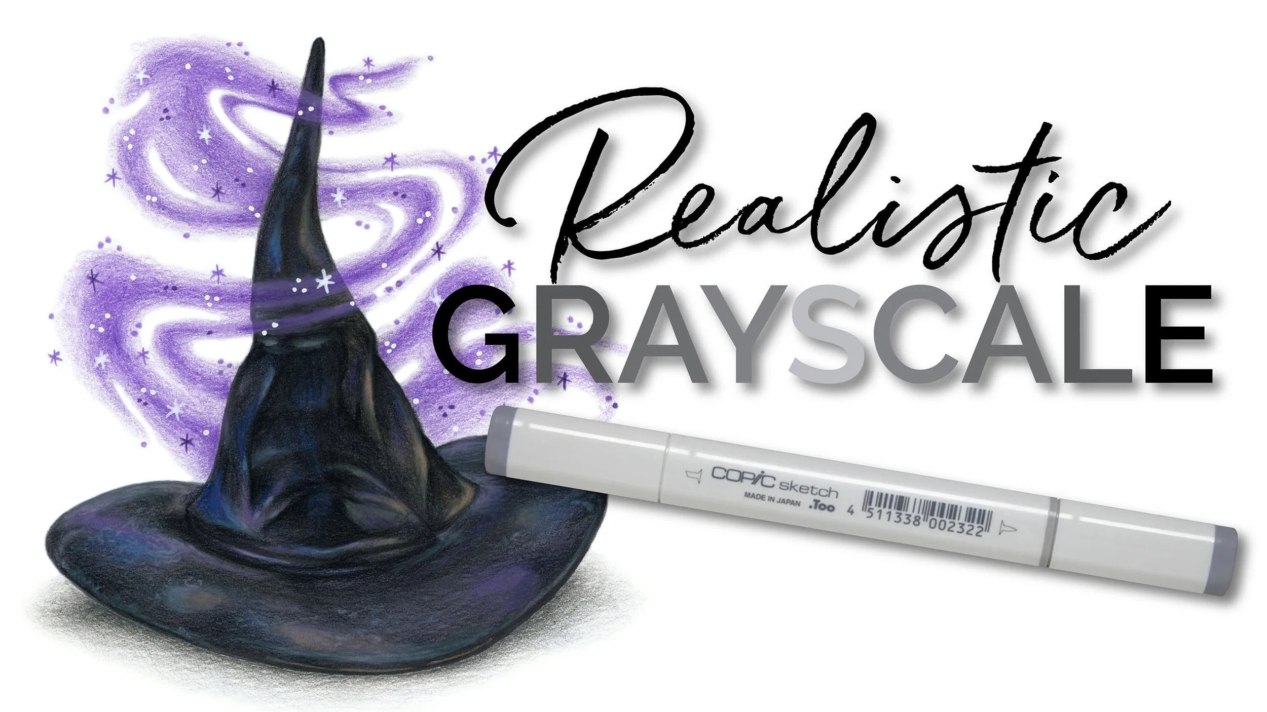 How to Color Realistic Grays (Draw & Color Demo) — Vanilla Arts Co.
