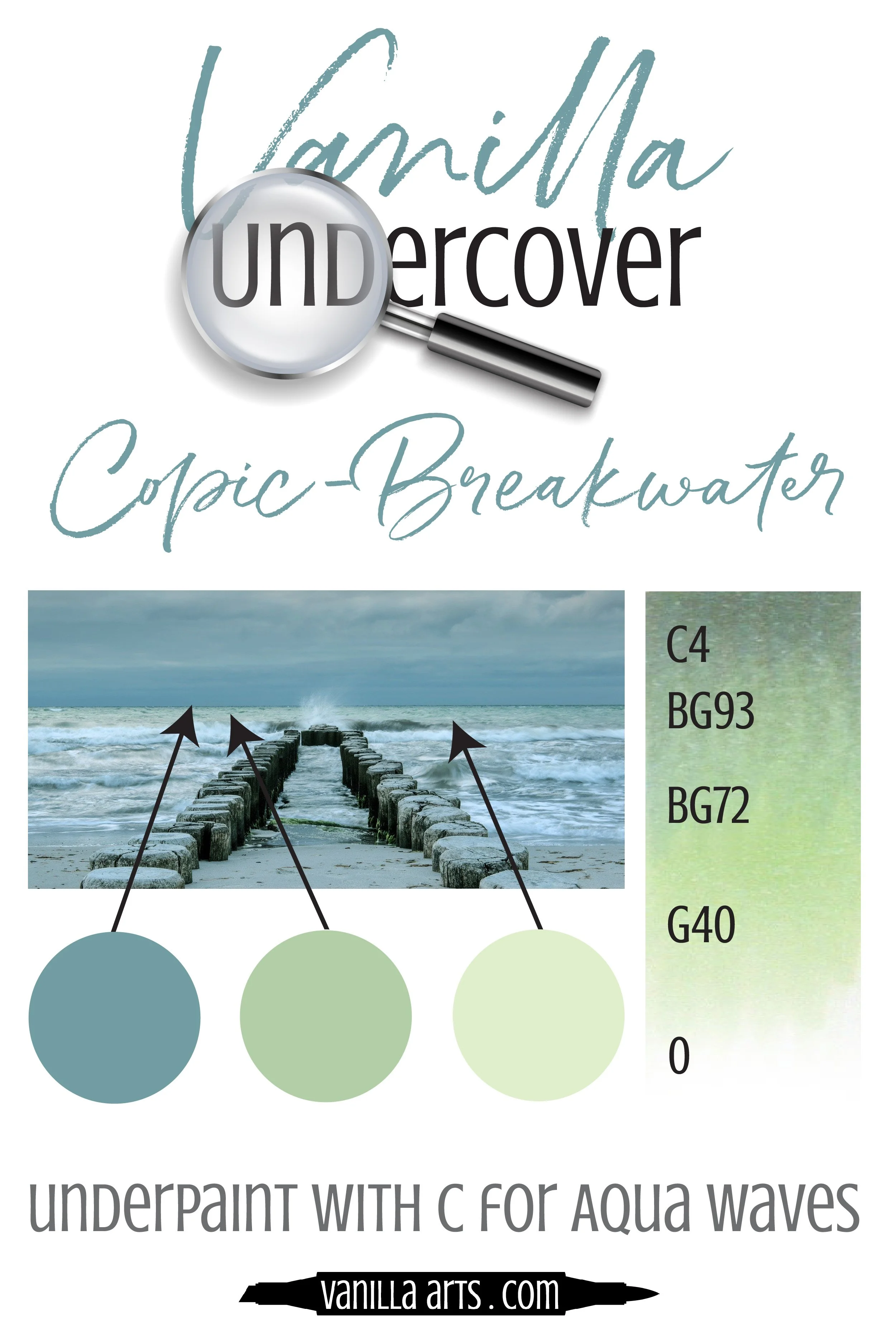 Copic Marker Underpaint: Blending Combinations for Realistic Color ...