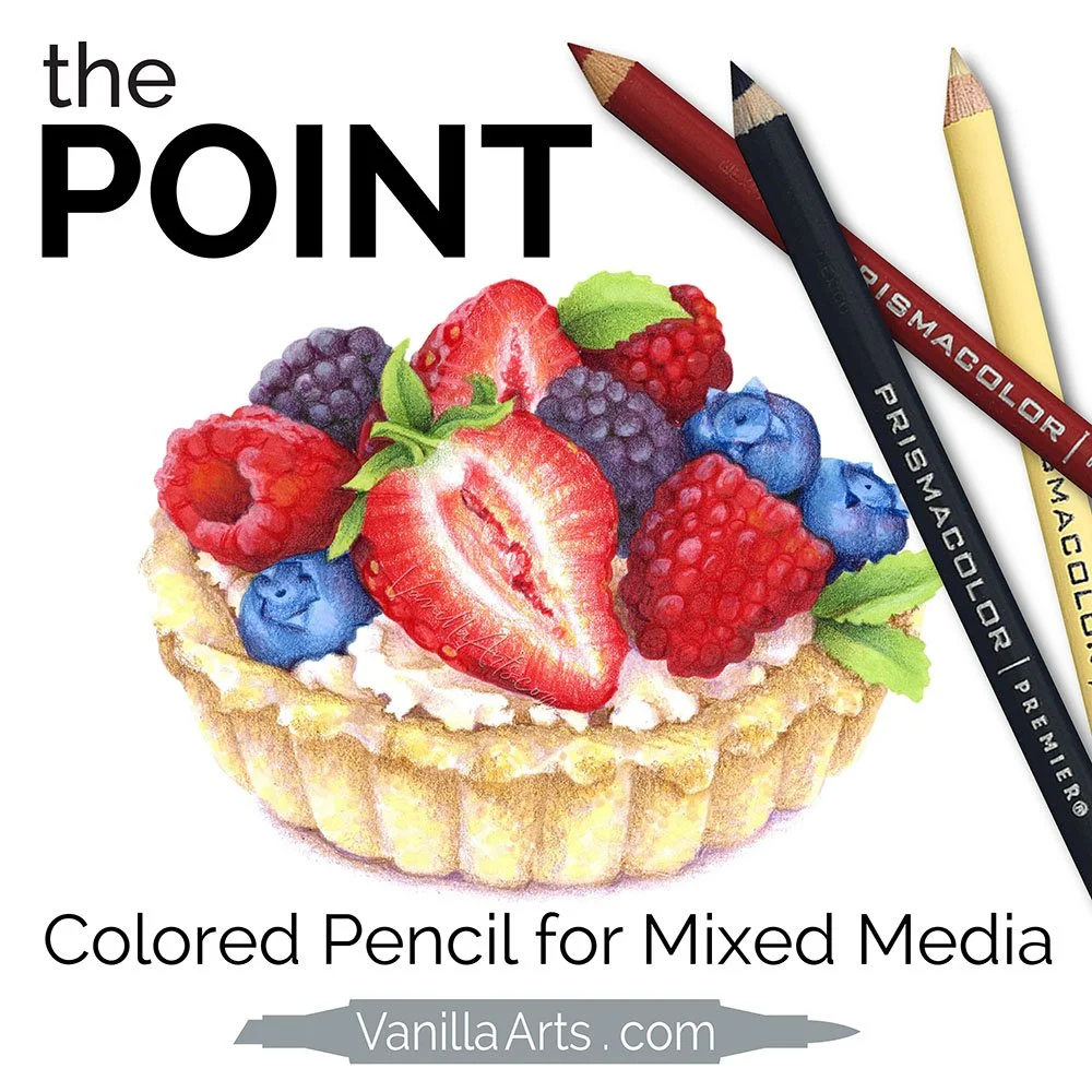 Learn to Color: Mixed Media Marker + Pencil