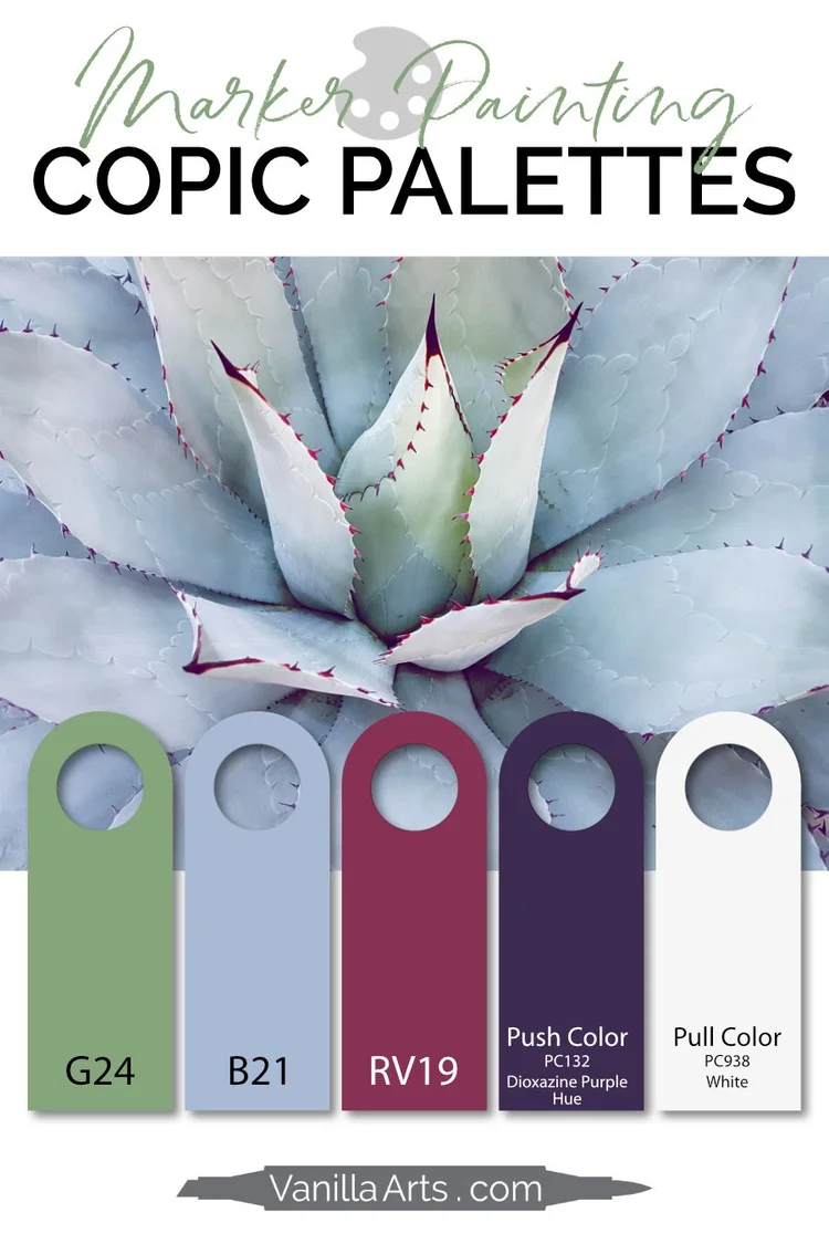 Color Palette: Copic Marker + Colored Pencil Combination (Light Green ...