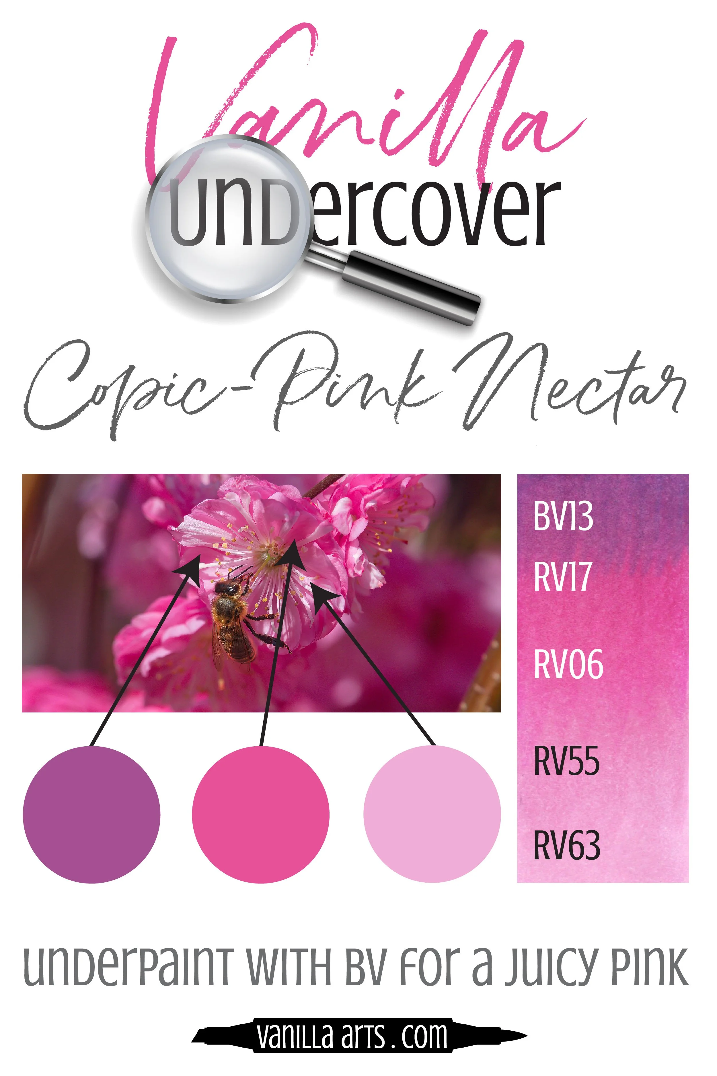 Copic Marker Underpaint: Blending Combinations for Realistic Color ...