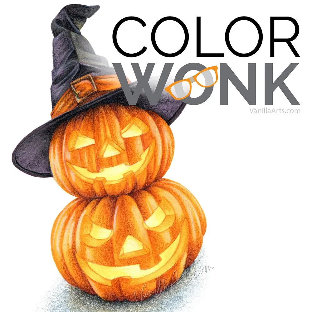 How to Color Glowing Pumpkins without Florescent Markers or Colored ...
