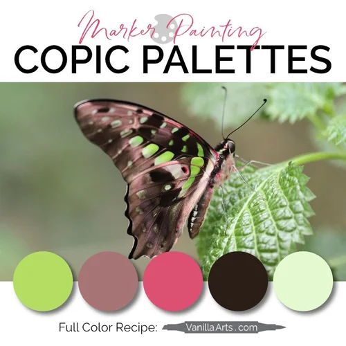 Copic Marker Color Palettes