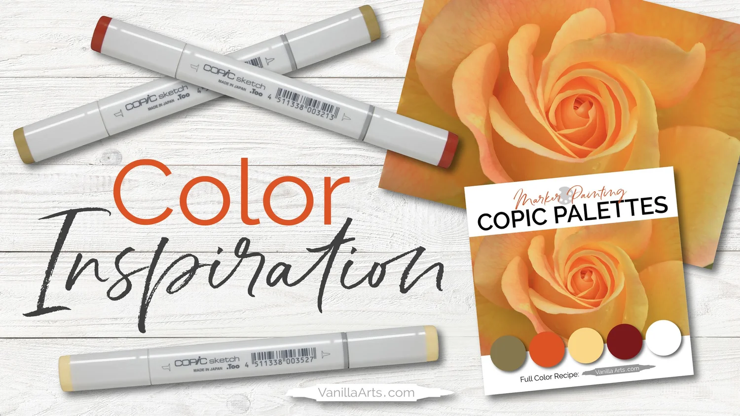 Color Palette: Copic Marker + Colored Pencil Combination (Khaki Brown ...
