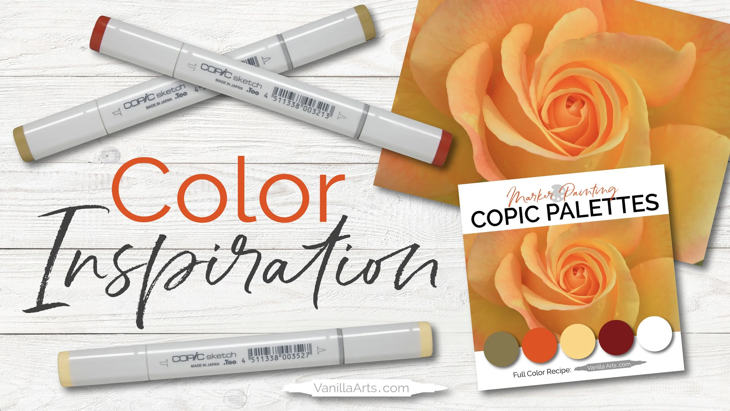 Color Palette: Copic Marker + Colored Pencil Combination (Khaki Brown ...