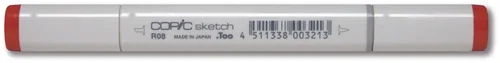 Copic Marker R08: Video Resources for “Red Marker, Green Shade ...