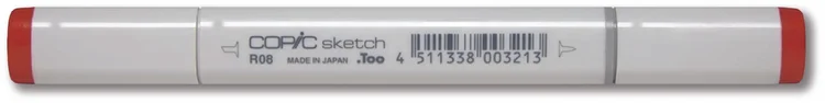 Copic Marker R08: Video Resources for “Red Marker, Green Shade ...