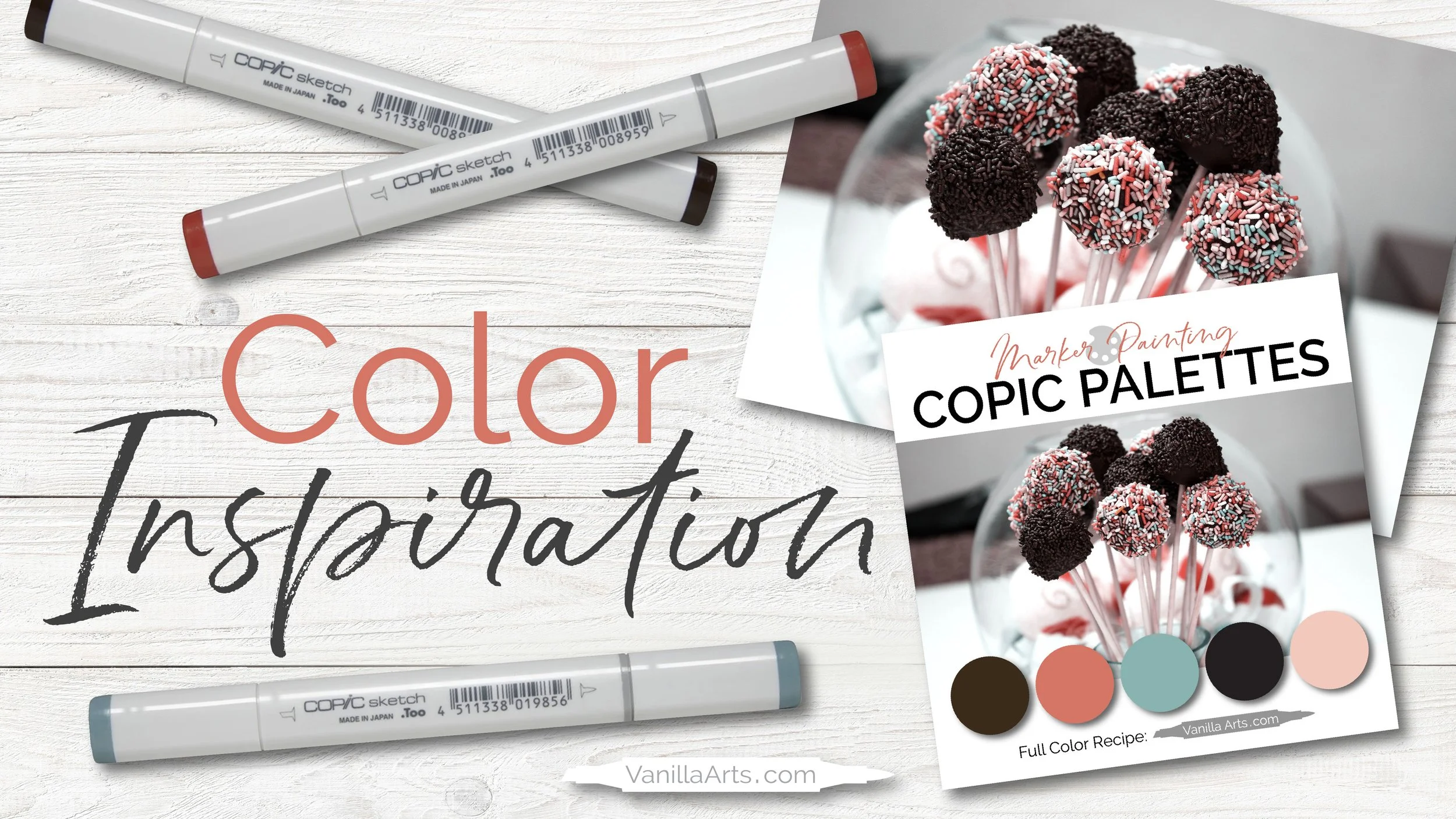 Color Palette: Copic Marker + Colored Pencil Combination (Chocolate ...