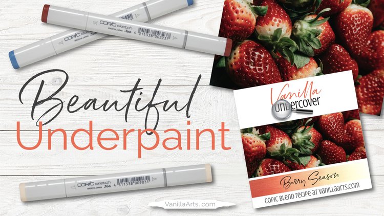 Copic Marker Underpaint: Blending Combinations for Realistic Color ...