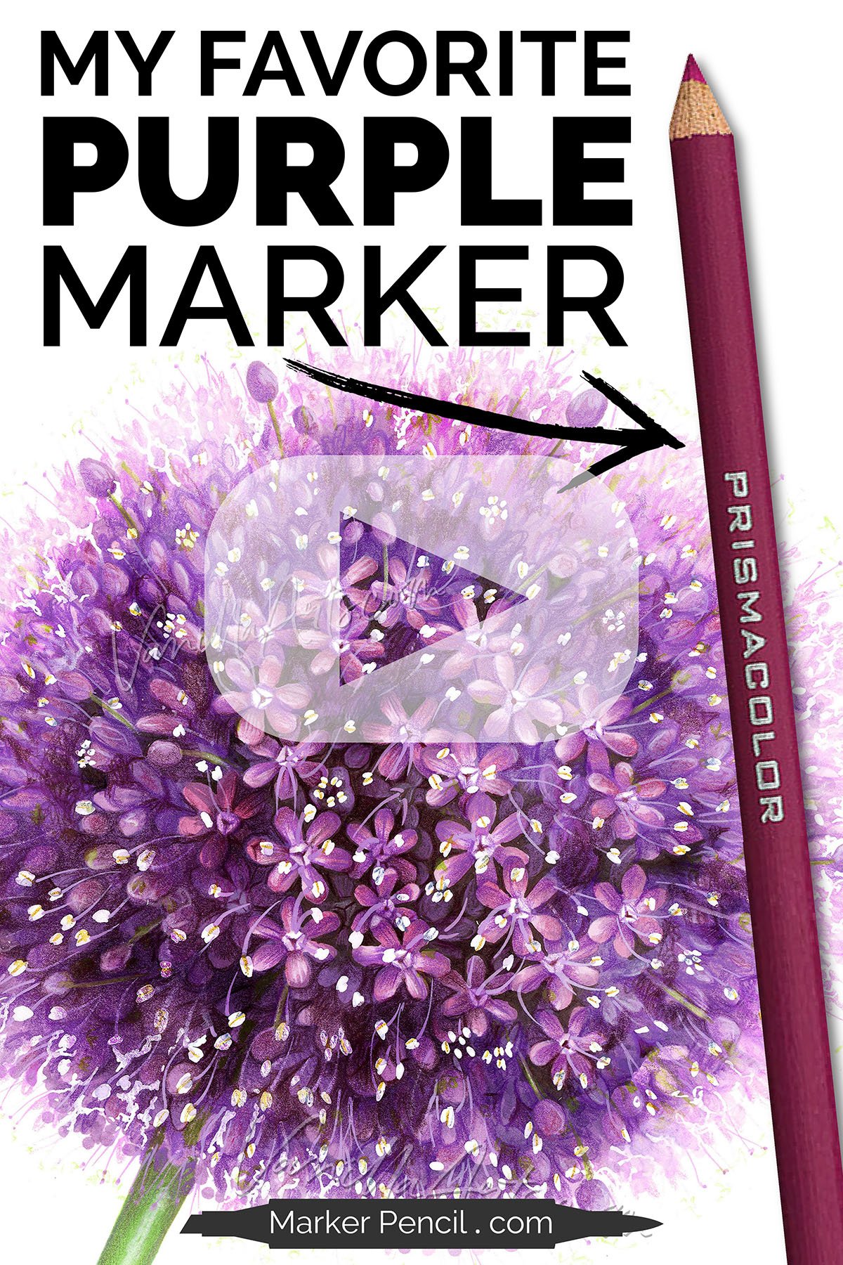 Purple Alcohol Markers: You Need This Colored Pencil for Purple Success ...