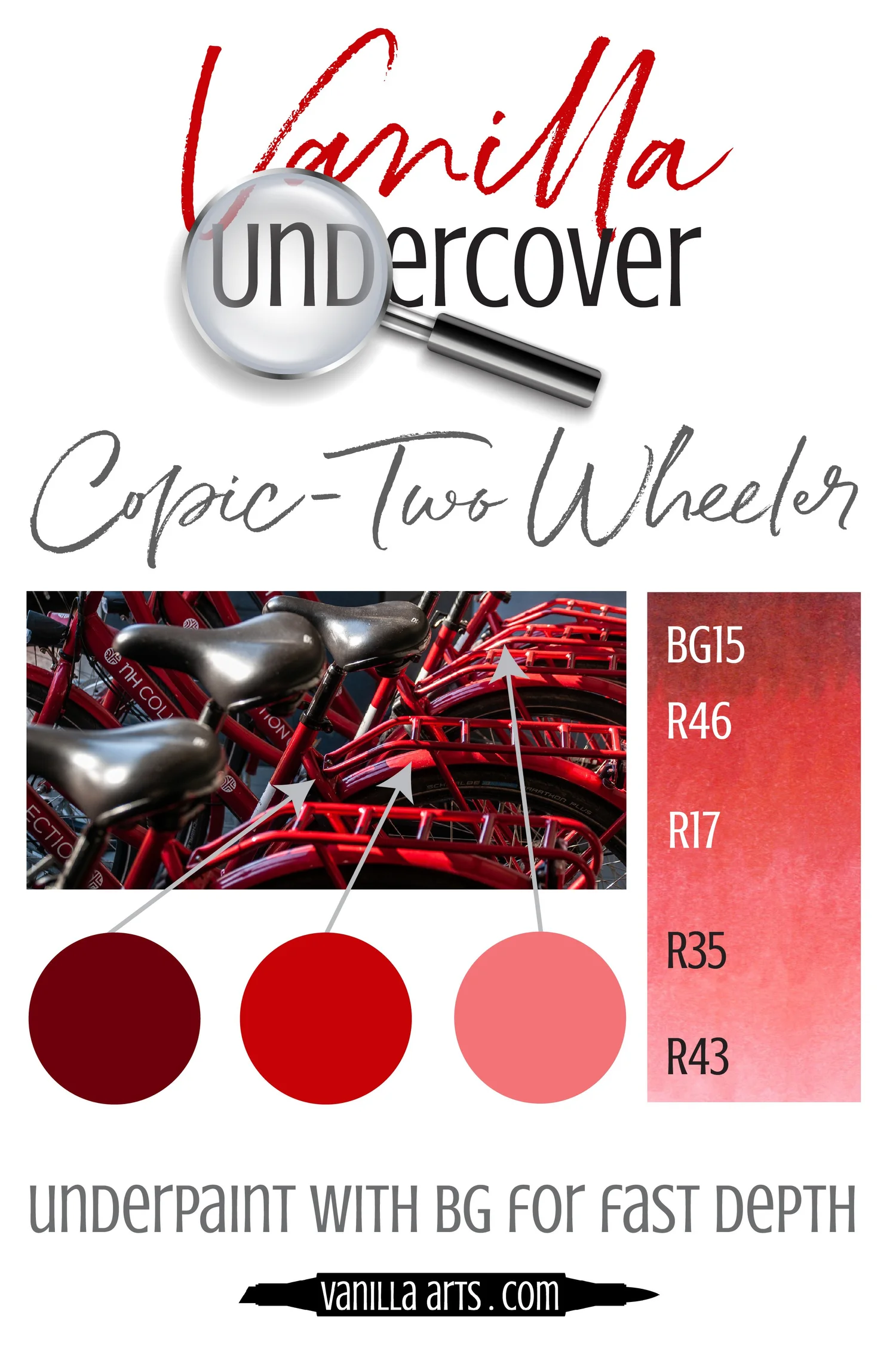 Copic Marker Underpaint: Blending Combinations for Realistic Color ...