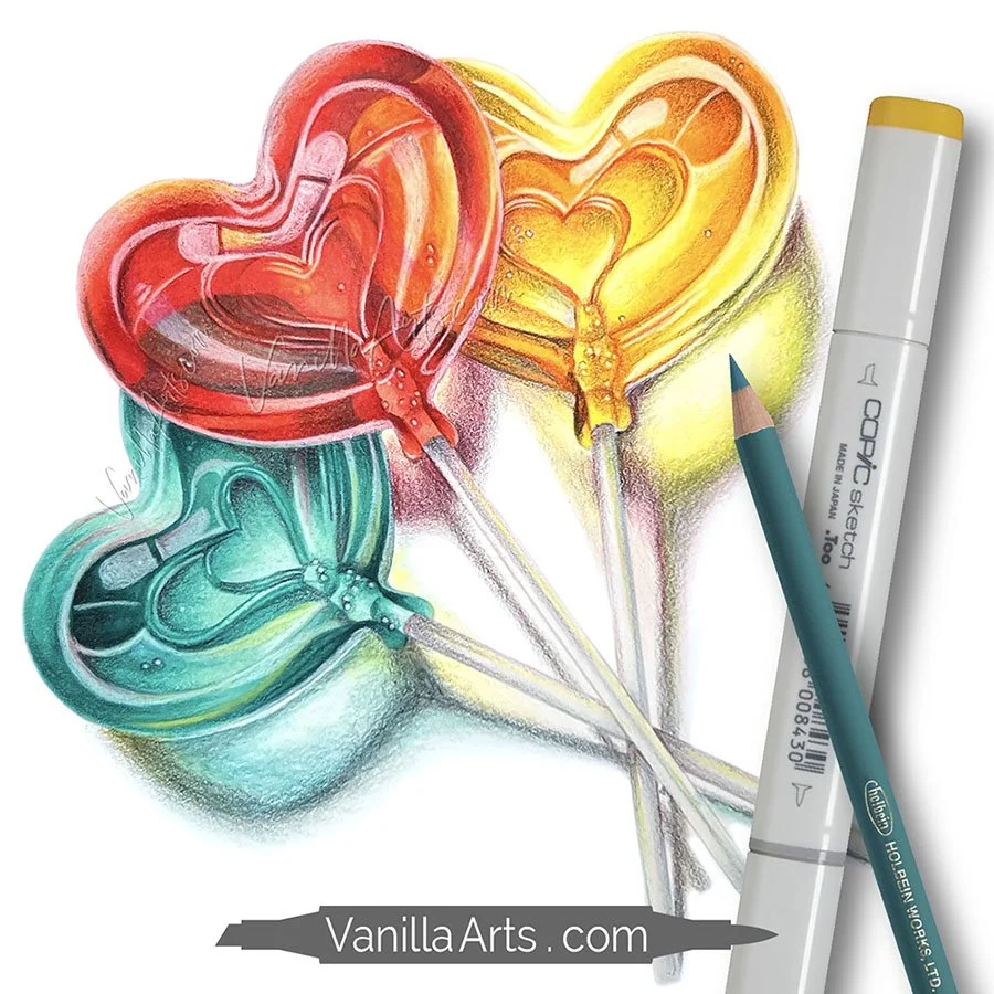 How to Create Lots of Color with just a few Colored Pencils — Vanilla ...