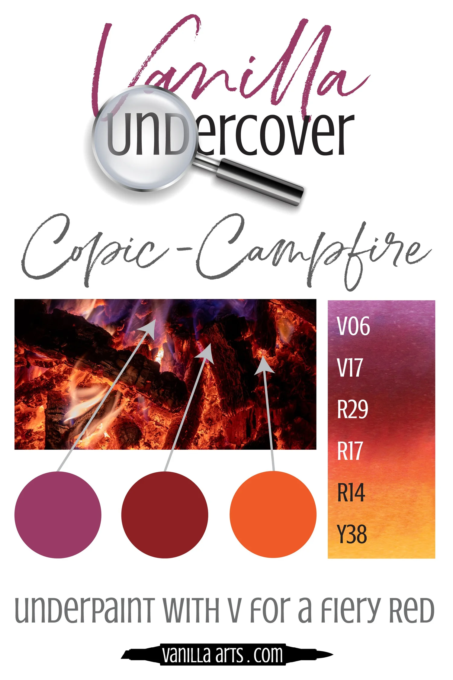 Copic Marker Underpaint: Blending Combinations for Realistic Color ...