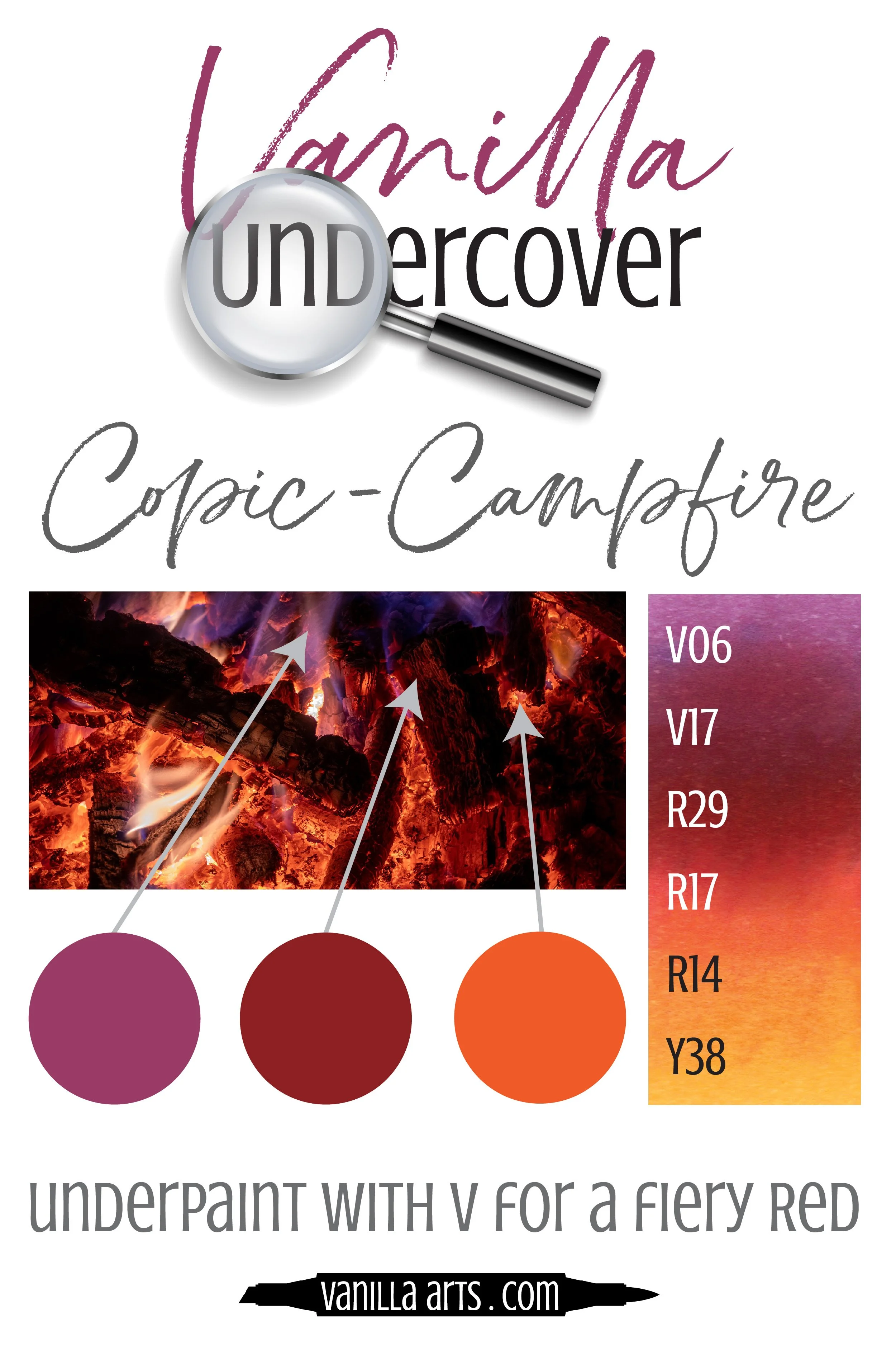 Copic Marker Underpaint: Blending Combinations for Realistic Color ...