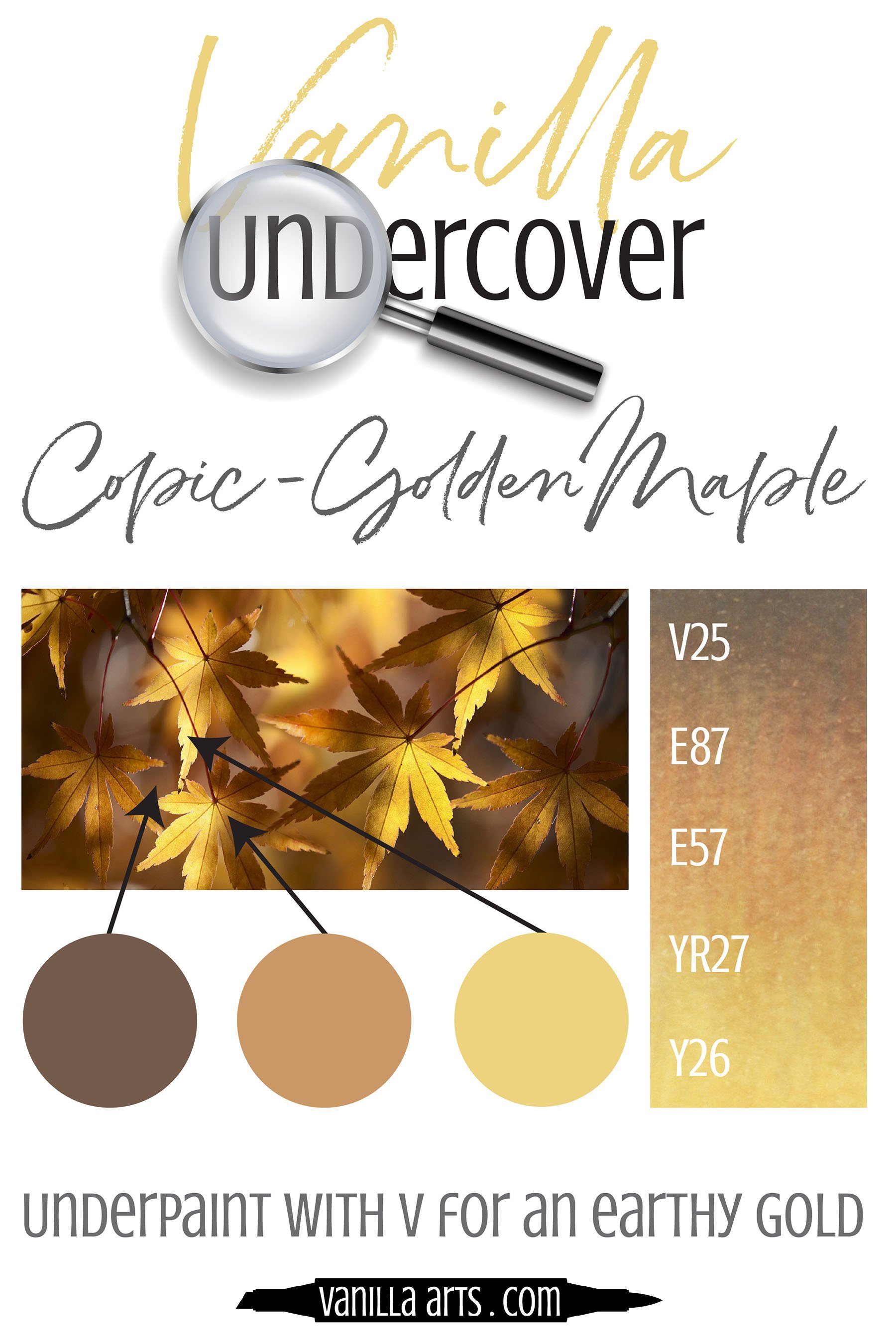 Copic Marker Underpaint: Blending Combinations for Realistic Color ...