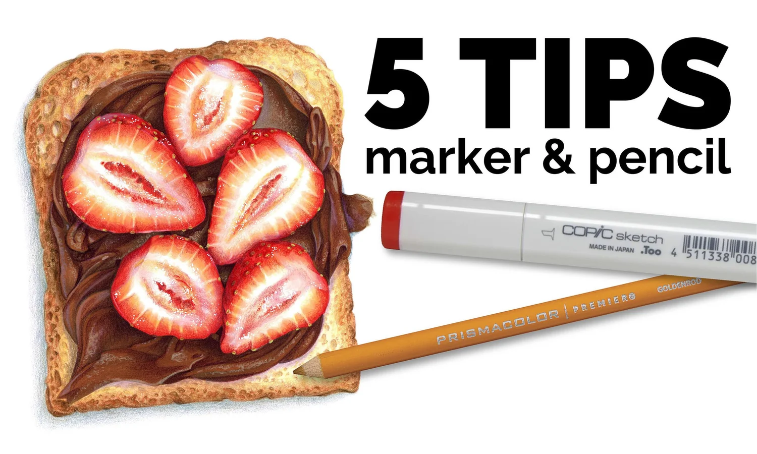 Alcohol Marker + Colored Pencils: 5 Tips for Mixed Media Adult Coloring ...
