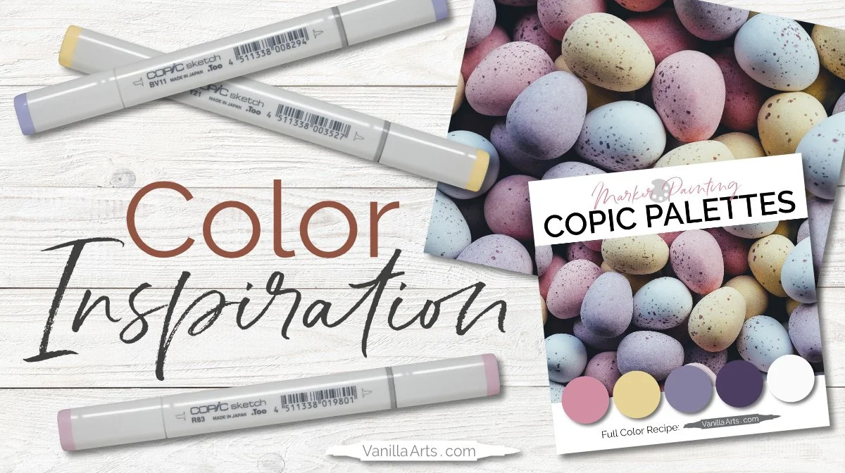 Color Palette: Copic Marker + Colored Pencil Combination (Rose pink ...