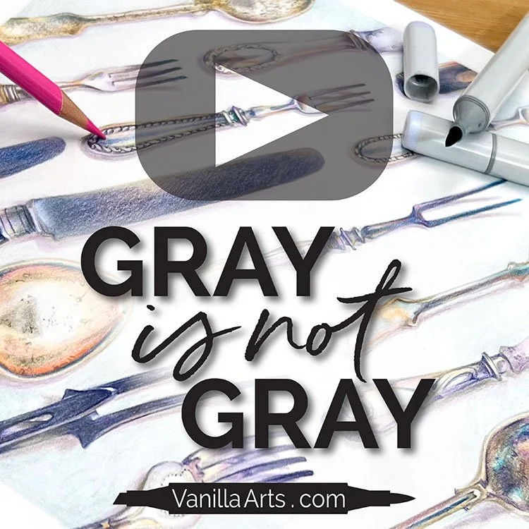 Marker + Pencil: Video Resources for “Gray is a Rainbow" — Vanilla Arts Co.