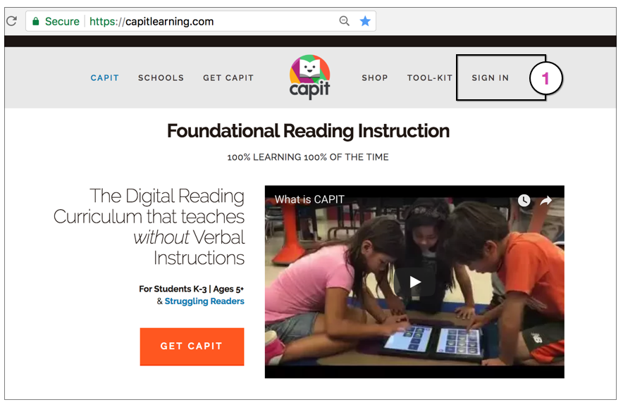 Navigating School Portal — Capit Learning