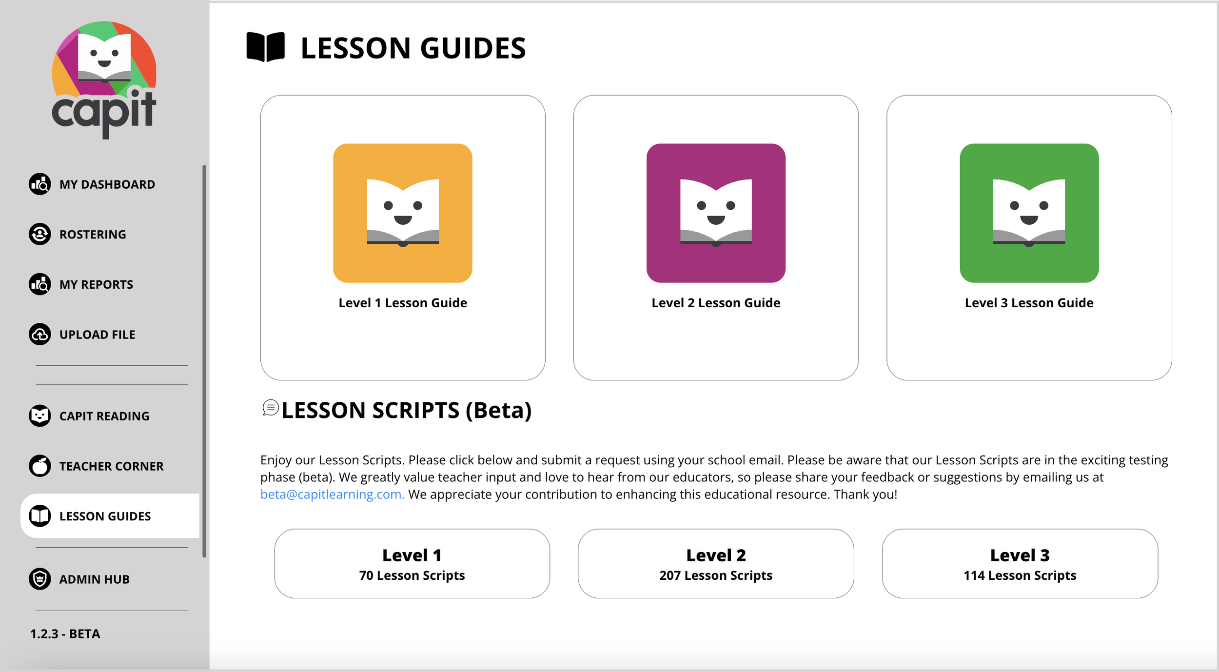 Updates — Capit Learning