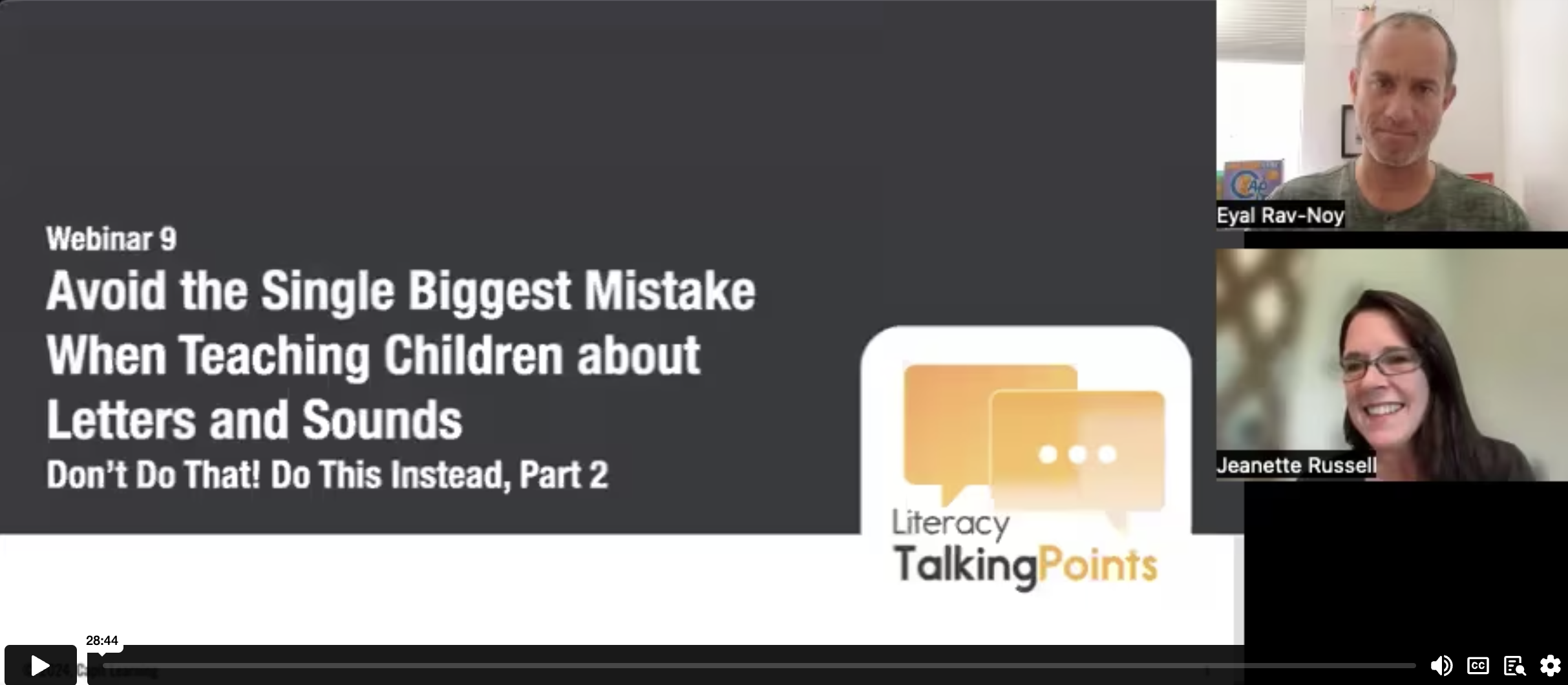 Literacy Talking Points — Capit Learning