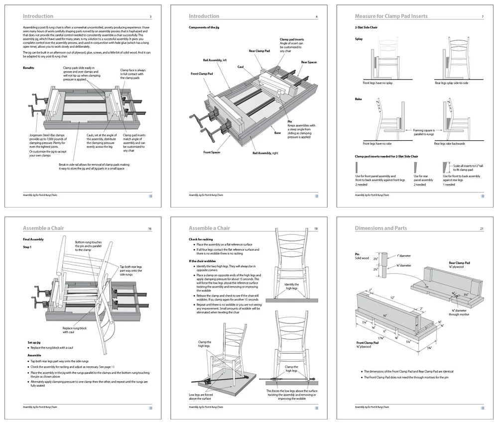Free Plans — Jeff Lefkowitz Chairmaker